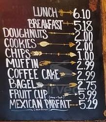 Kahpeeh Kah-ahn Ute Coffee House menu in Fort Duchesne, Utah, USA