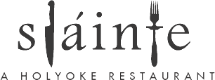 Menu for Slainte in Holyoke, MA | Sirved