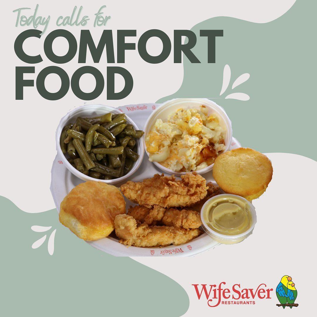 Wife Saver menu in Augusta, Georgia, USA