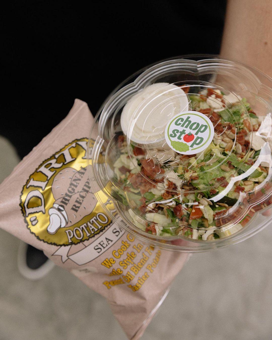 Chop Stop menu in Brea, California, USA