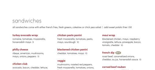 Menu for Tunxis Grill & Pizzeria in Windsor, CT | Sirved