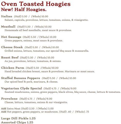 Mamma Mineo's Pizza menu in Byron Center, Michigan, USA