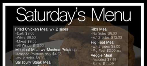 Menu for Simply Southern Cafe in Montgomery, AL | Sirved