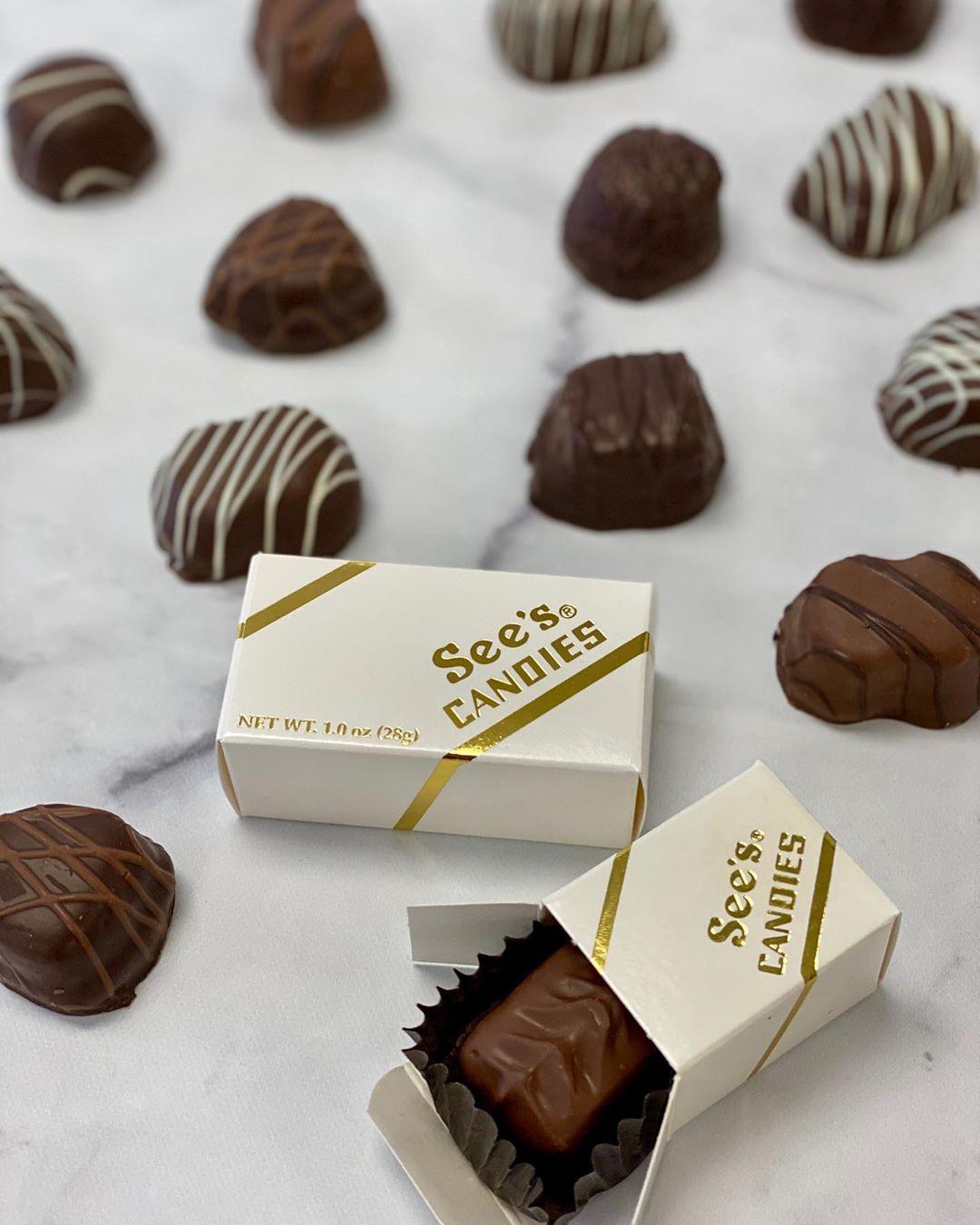 See's Candies menu in Camarillo, California, USA