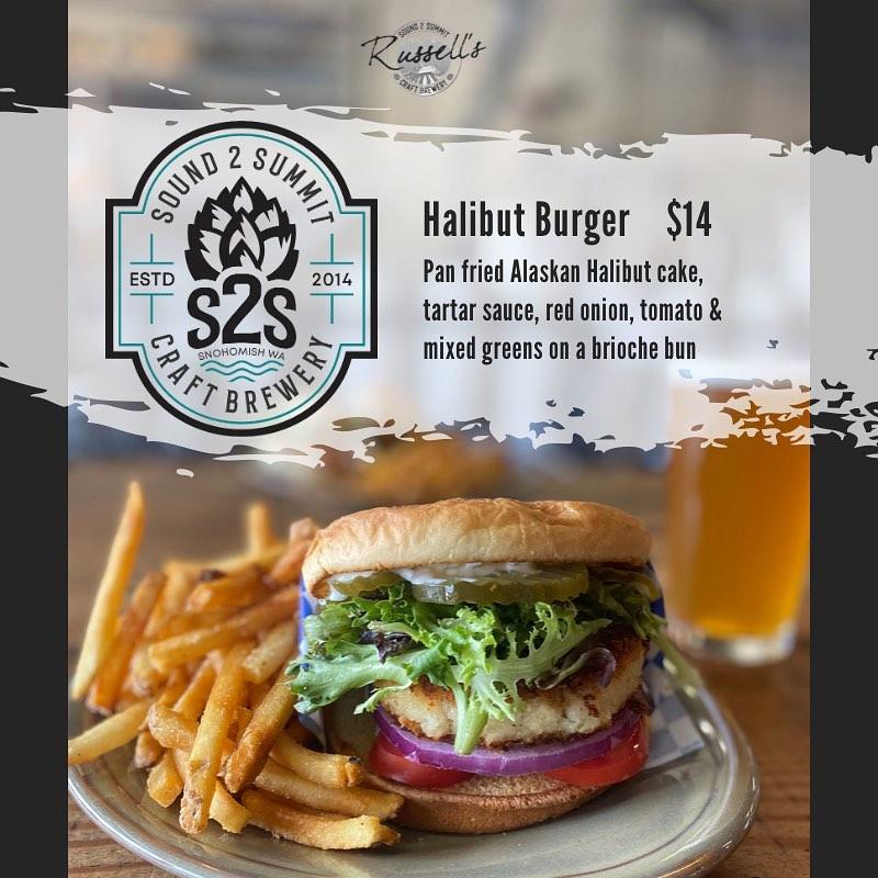 Russell's Restaurant & Loft menu in Bothell, Washington, USA