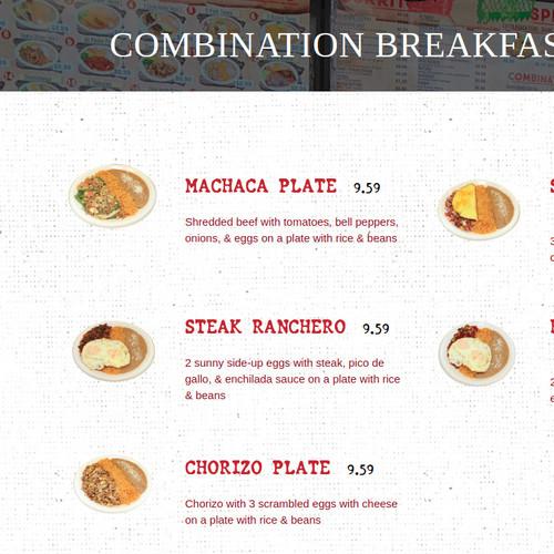 Beto's Mexican Food menu in Orem, Utah, USA