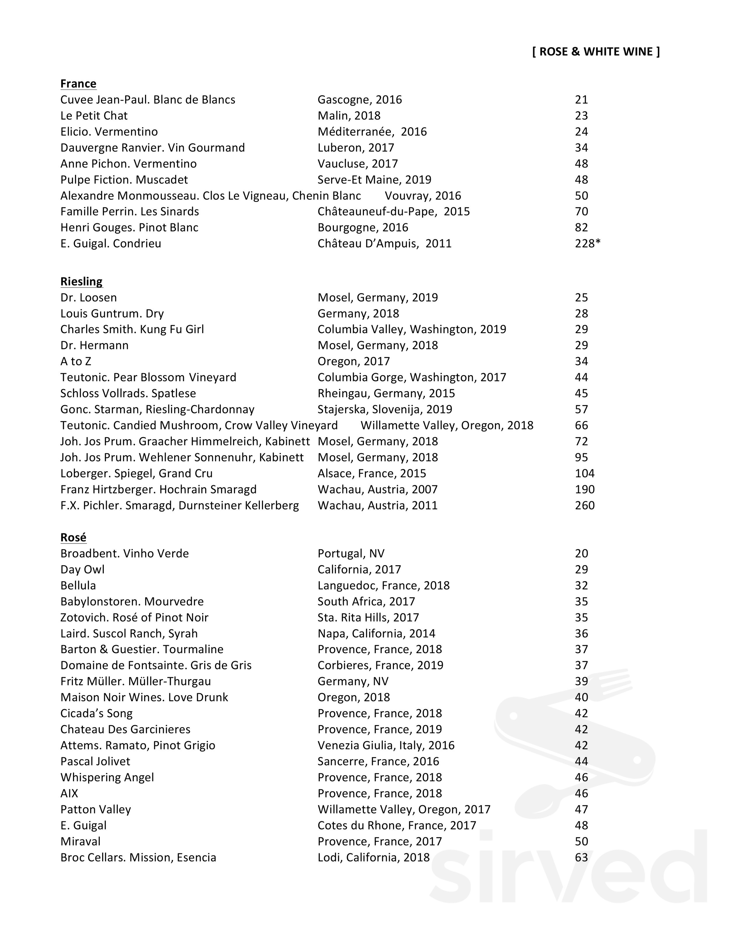 Caet [seafood I oysterette] menus in Ridgeland, Mississippi, United States