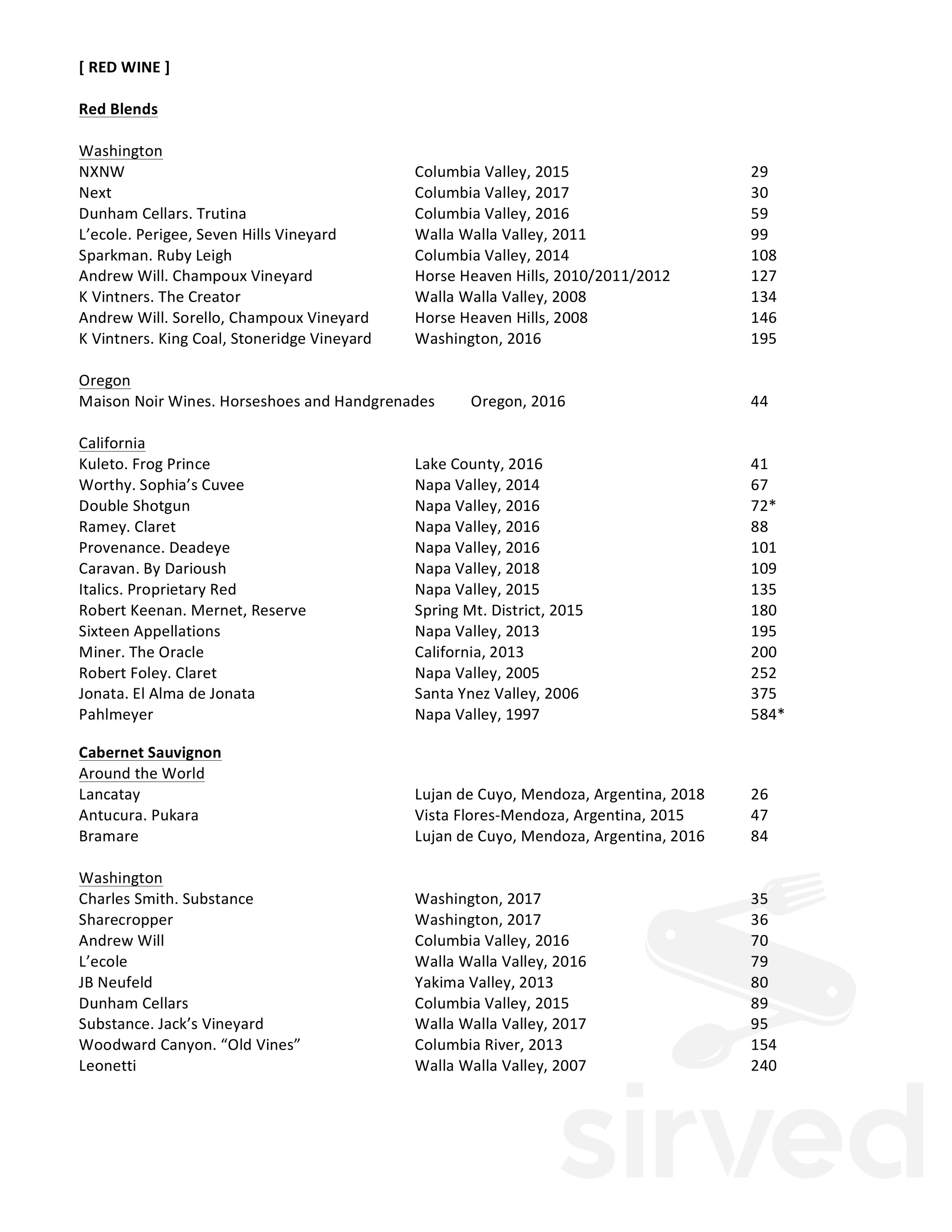 Caet [seafood I oysterette] menu in Ridgeland, Mississippi, USA