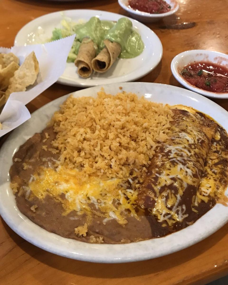 La Tolteca menu in Azusa, California, USA