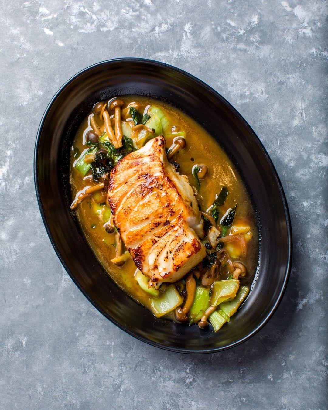 King's Fish House menu in Orange, California, USA