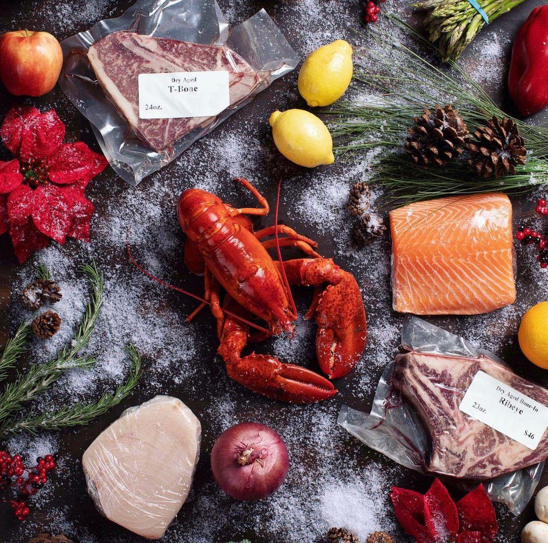 King's Fish House menu in Laguna Hills, California, USA