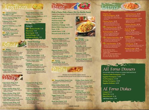 Monte's Pizzeria menu in Smithtown, New York, USA