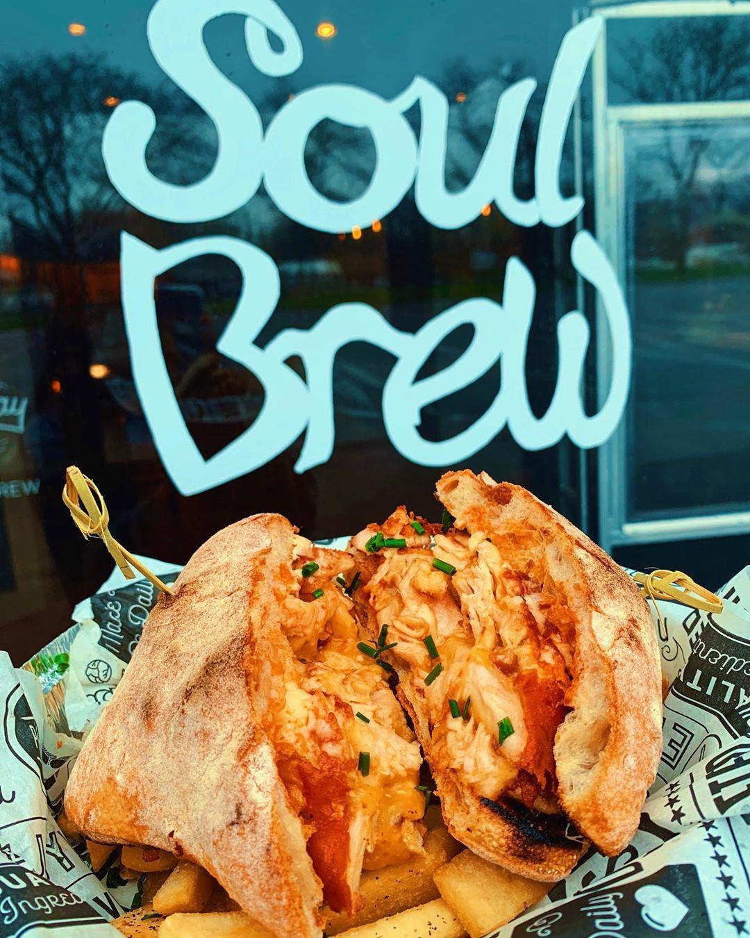 Soul Brew menu in St James, New York, USA