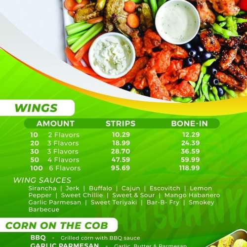 Yah Suh Nyce menu in Queens, New York, USA