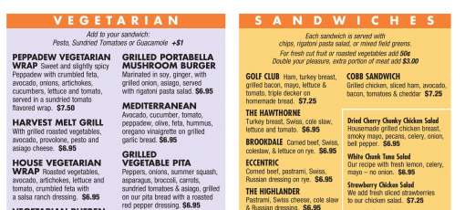 Menu for Half Day Cafe in Rochester Hills, MI | Sirved