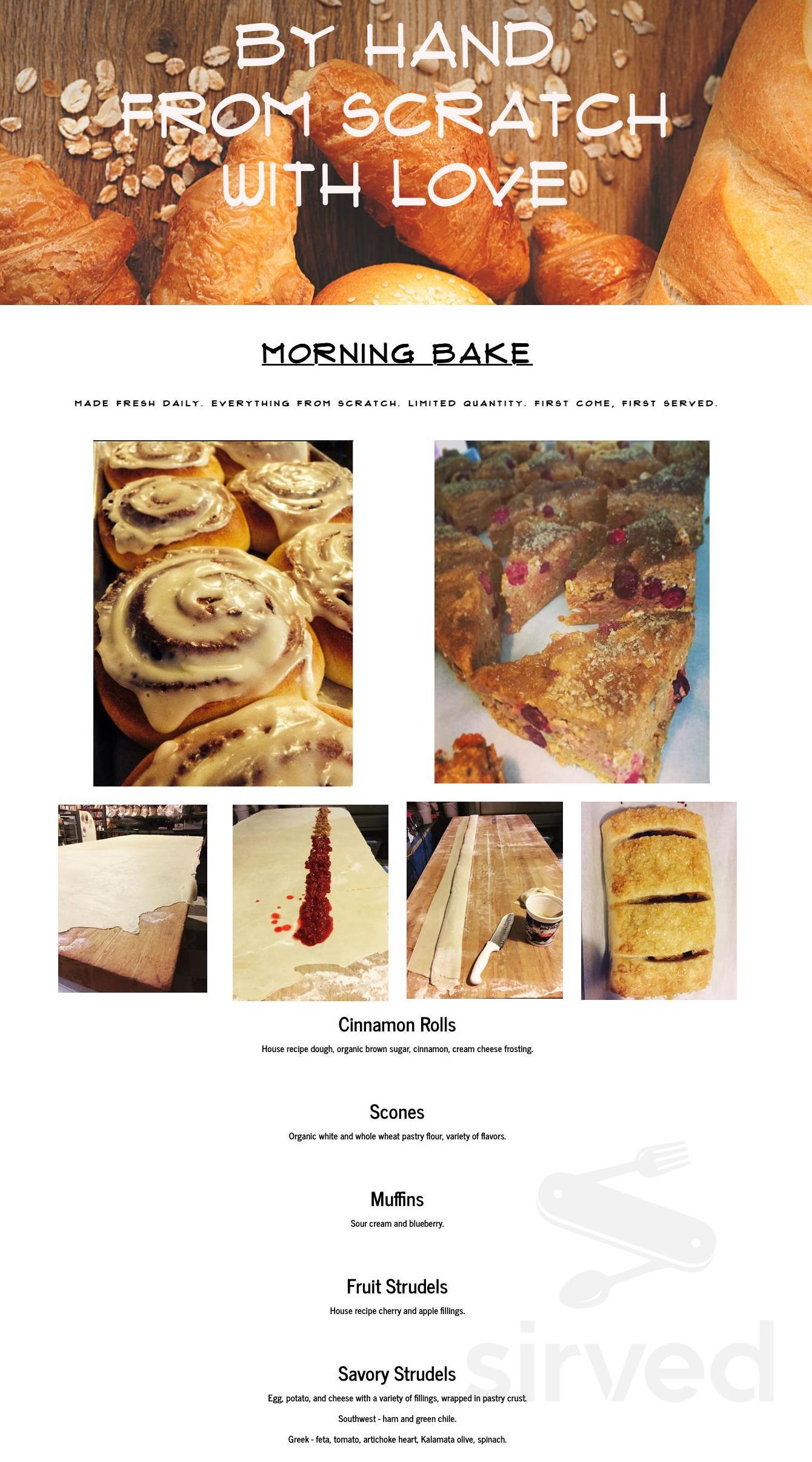 Absolute Bakery & Cafe menu in Mancos, Colorado, USA