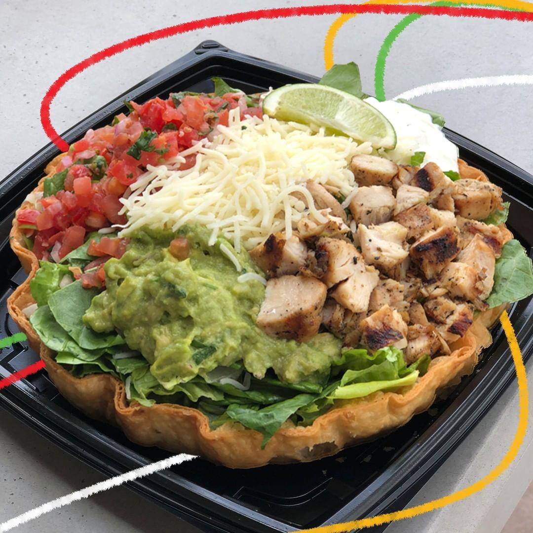 Baja Fresh menu in Atlanta, Georgia, USA