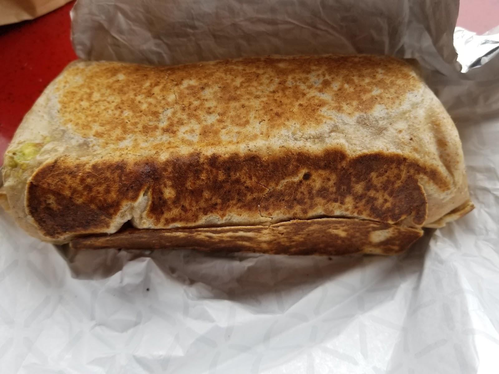 Fat Bastard Burrito Co. menu in Toronto, Ontario, Canada