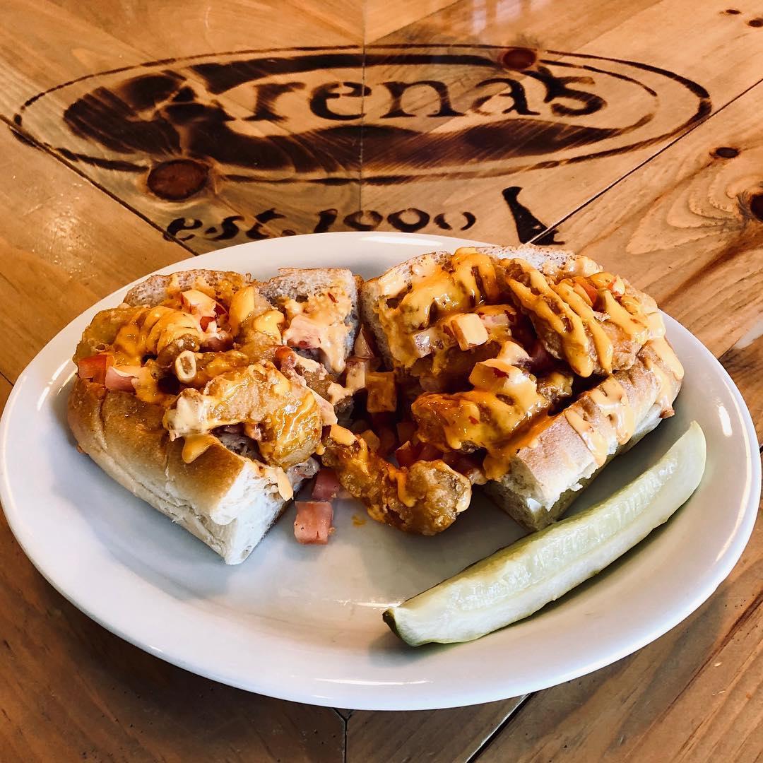 Arena's Five Points menu in Lewes, Delaware, USA