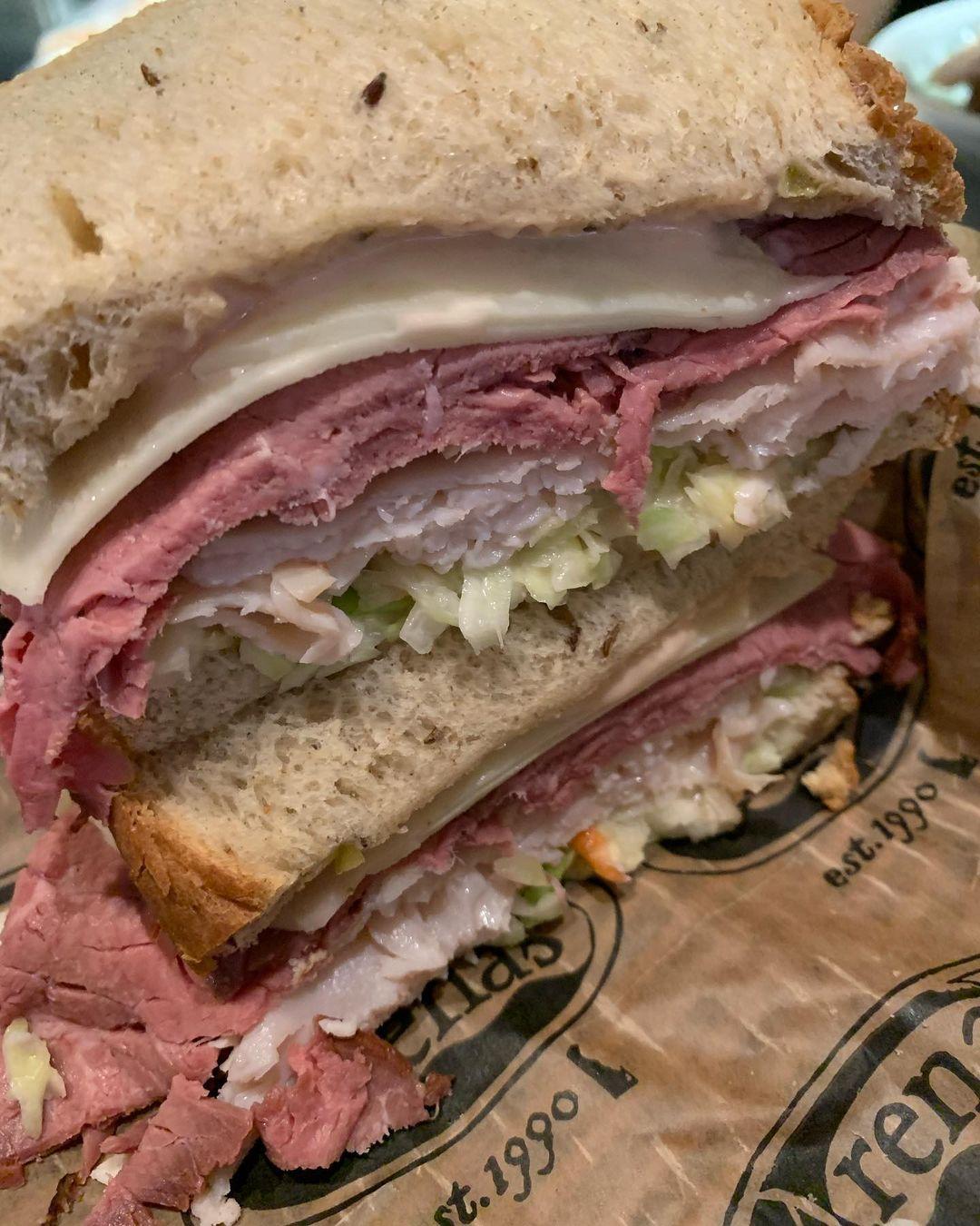 Arena's Five Points menu in Lewes, Delaware, USA