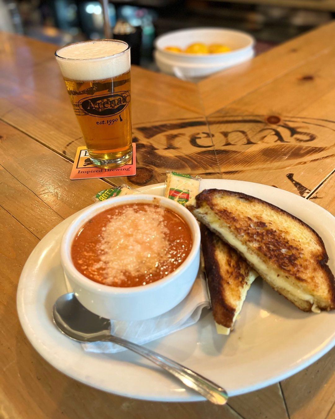 Arena's Five Points menu in Lewes, Delaware, USA