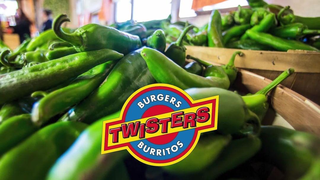 Twisters Burgers and Burritos menu in Albuquerque, New Mexico, USA