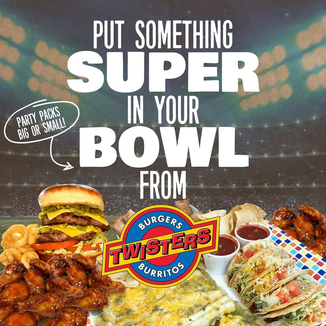 Twisters Burgers and Burritos menu in Rio Rancho, New Mexico, USA