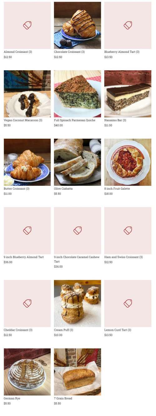 Red House Sweets menu in St Albans City, Vermont, USA