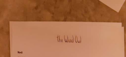 Menu for The Wood Owl in Toronto, ON | Sirved