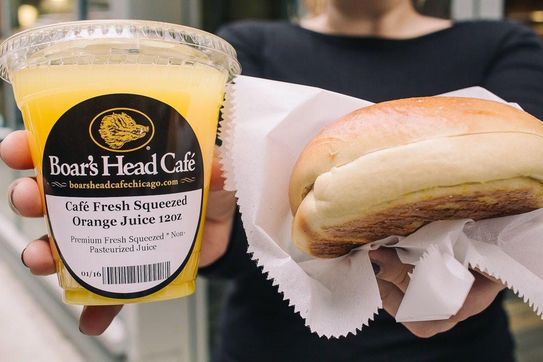 Boar's Head Cafe menu in Chicago, Illinois, USA