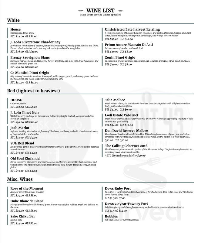 Cask & Company Kitchen & Bar menus in Lansing, Michigan, United States