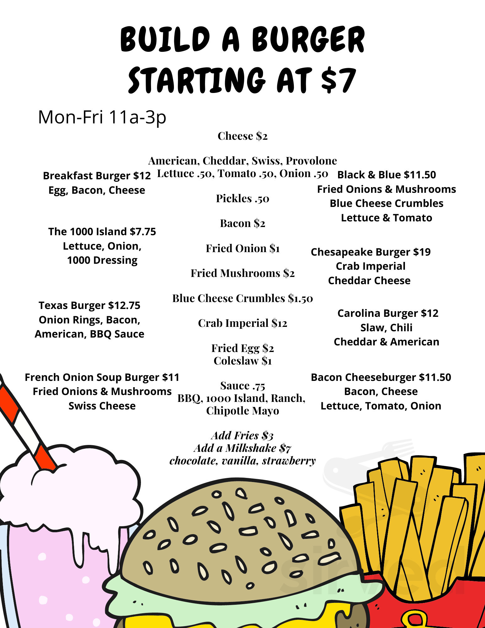 Crab Barn Restaurant and Lounge menu in Millsboro, Delaware, USA