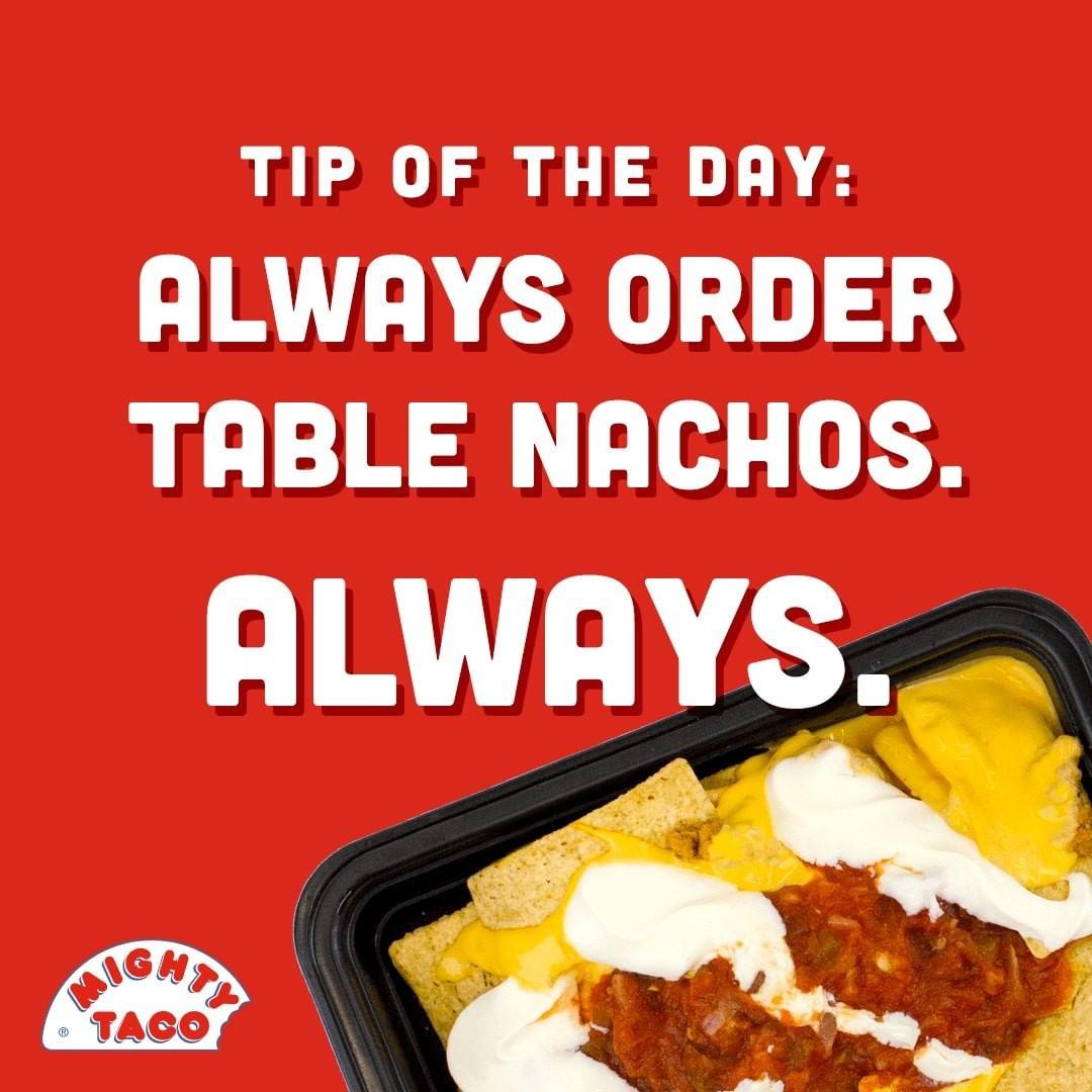 Mighty Taco menu in Buffalo, New York, USA