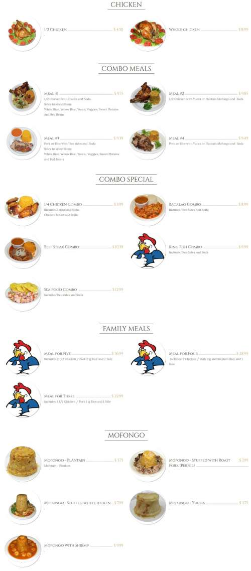 Lelo's BBQ menu in Orange City, Florida, USA