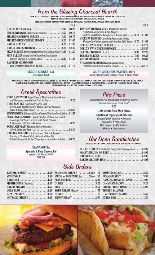 Colonnade Diner menu in Staten Island, New York, USA