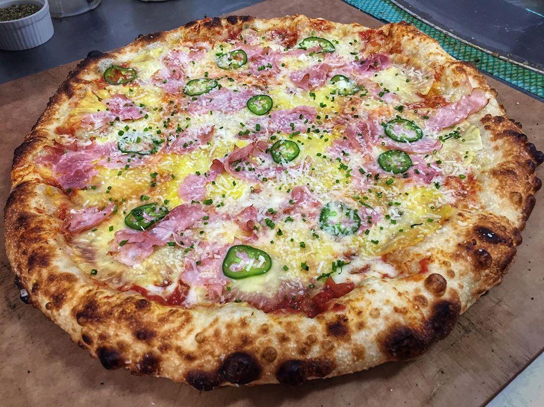 Noble Pie menu in Calgary, Alberta, Canada