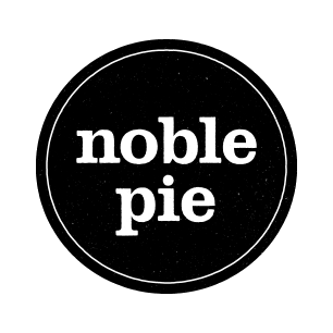 Noble Pie menu in Calgary, Alberta, Canada