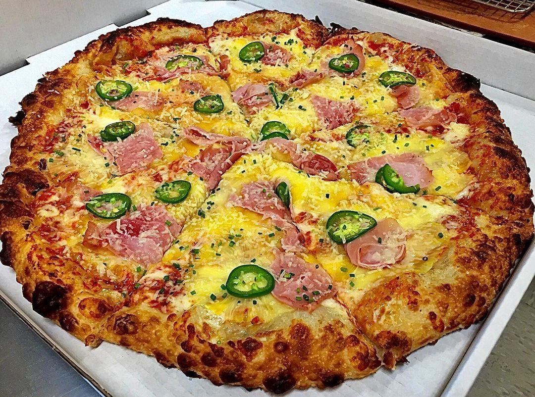 Noble Pie menu in Calgary, Alberta, Canada