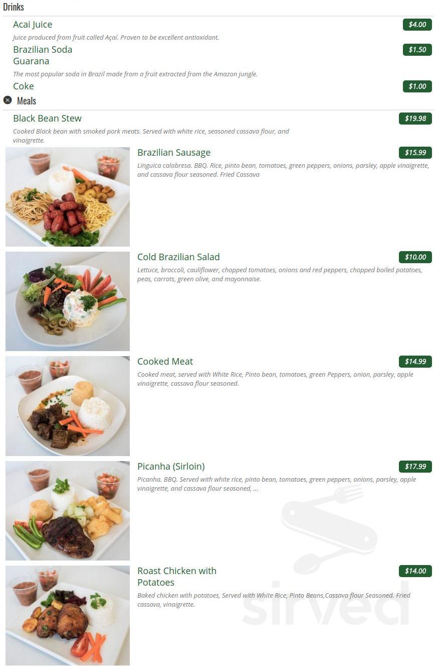 Brazilian Grill and Bakery menus in Columbus, Ohio, United States