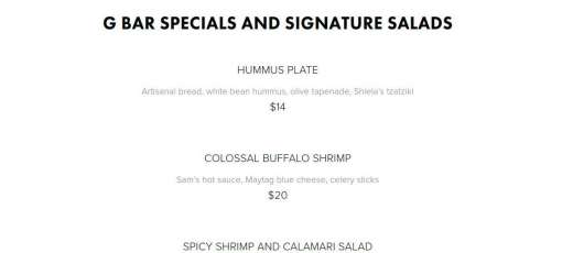 Menu for Giumarello's Restaurant & G Bar in Haddon Township, NJ | Sirved