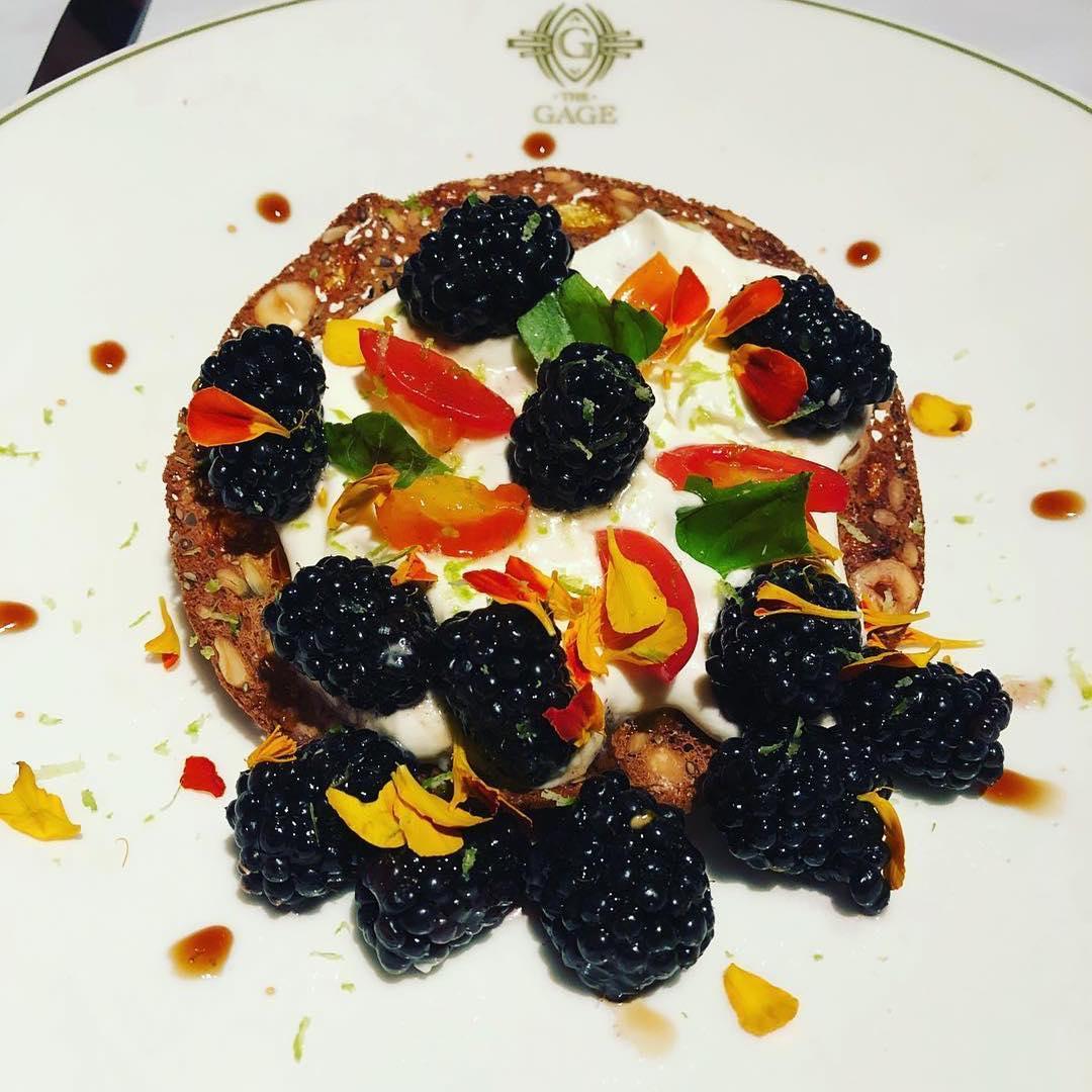 The Gage menu in Chicago, Illinois, USA