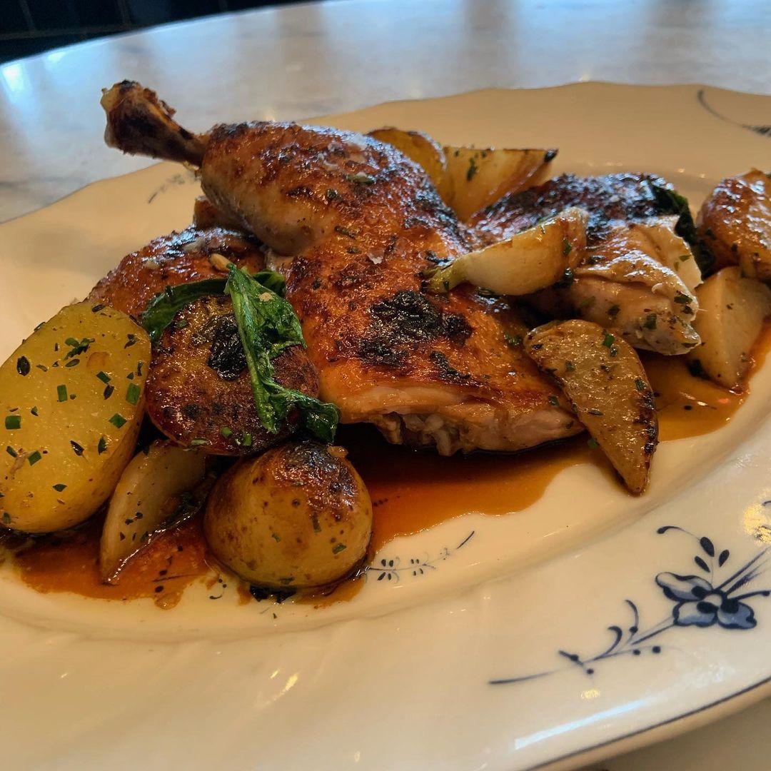 The Gage menu in Chicago, Illinois, USA