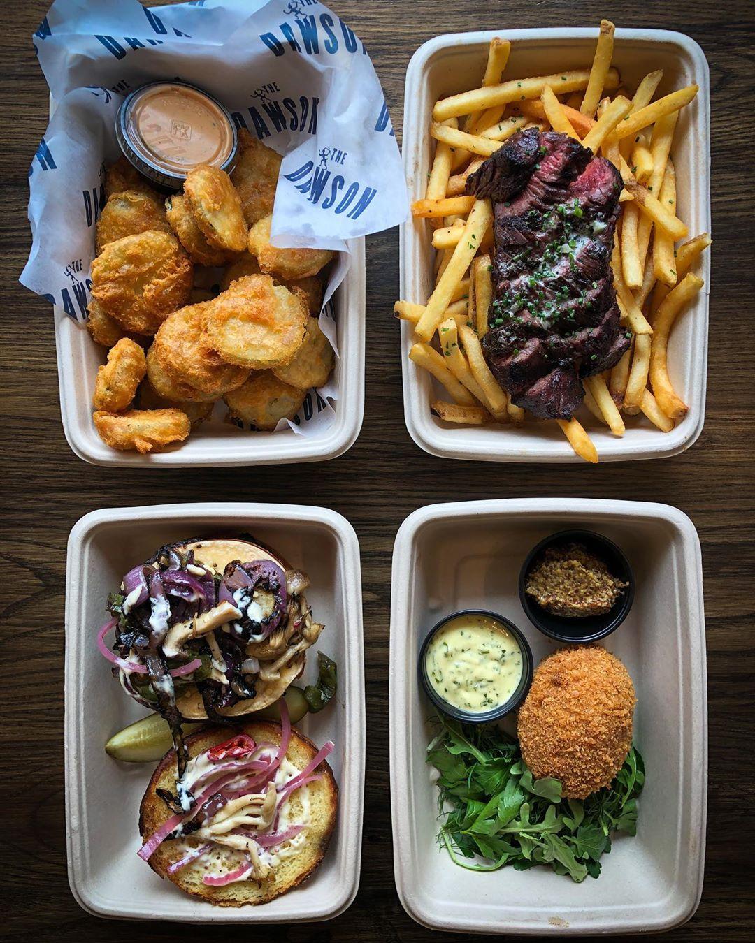 The Gage menu in Chicago, Illinois, USA