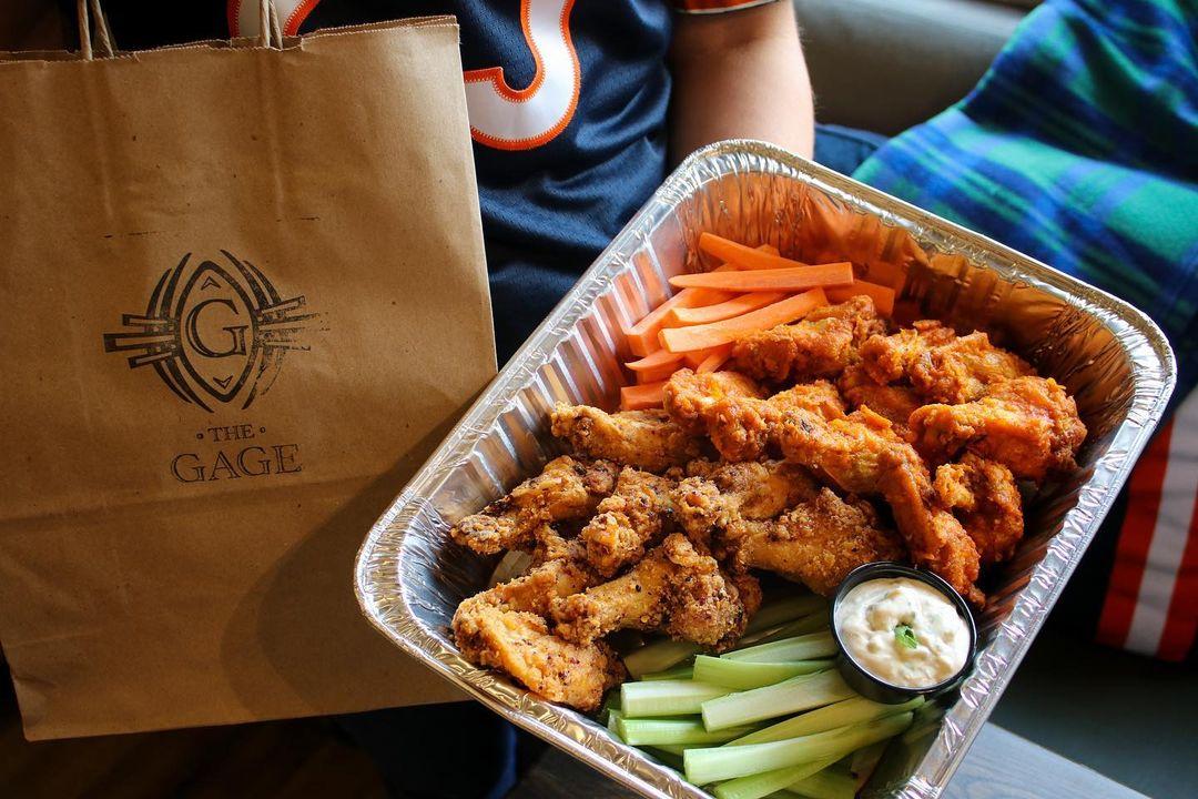 The Gage menu in Chicago, Illinois, USA