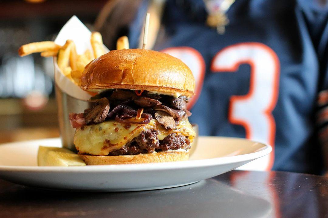 The Gage menu in Chicago, Illinois, USA