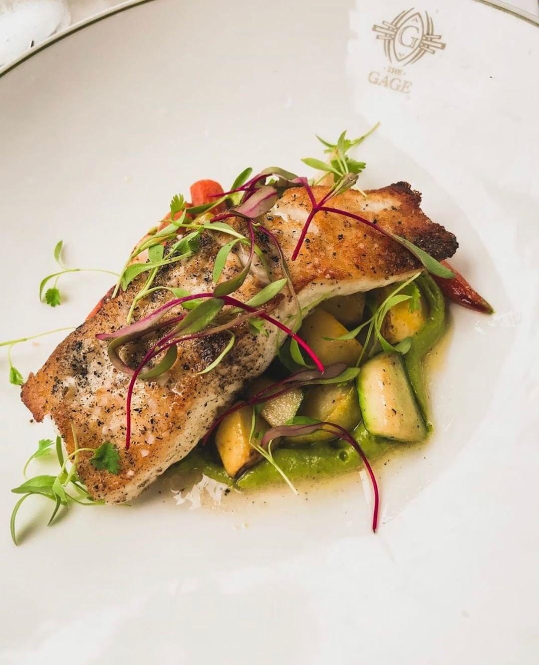 The Gage menu in Chicago, Illinois, USA