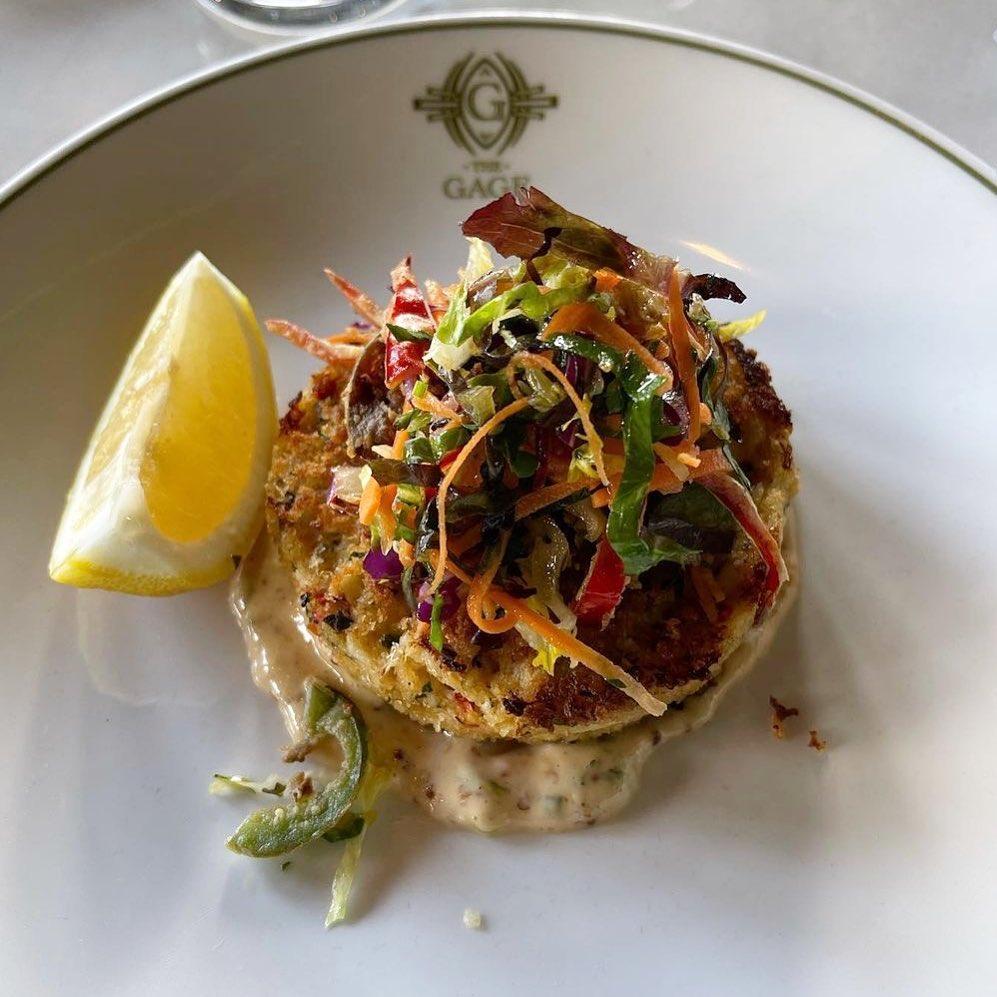 The Gage menu in Chicago, Illinois, USA