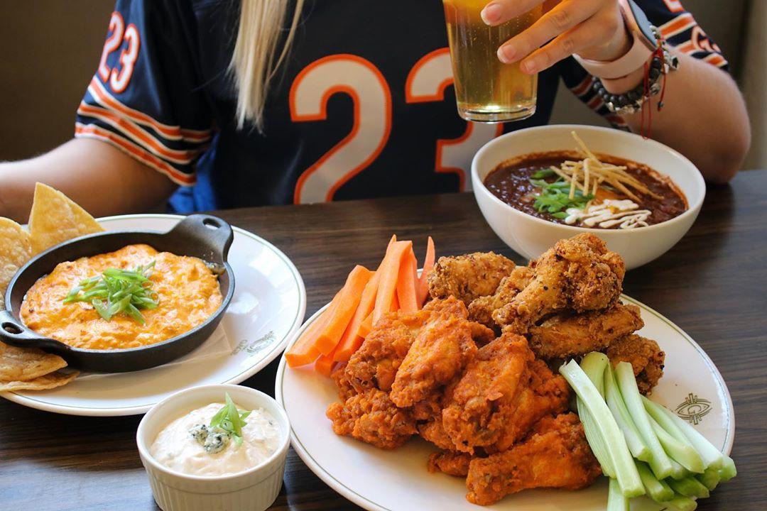 The Gage menu in Chicago, Illinois, USA