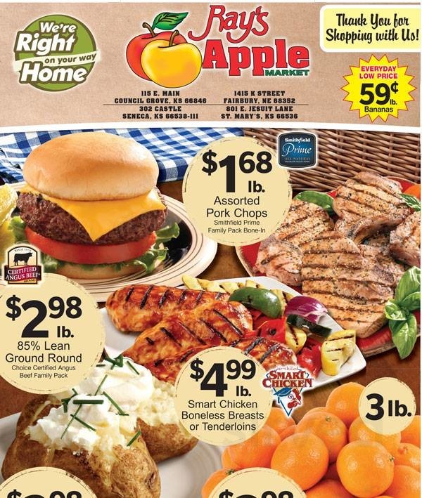 Ray's Apple Market menus in St Marys, Kansas, United States