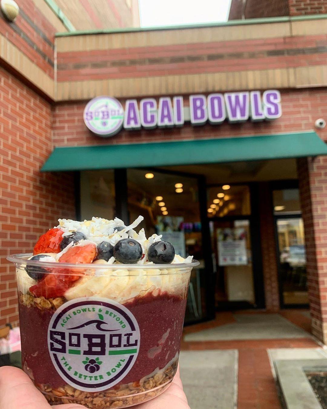 SoBol menu in Mamaroneck, New York, USA